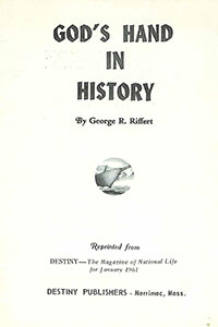 God's Hand in History - ACP - Our Library Digitized