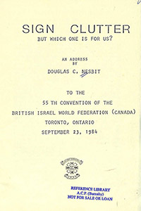Sign Clutter - ACP - Our Library Digitized