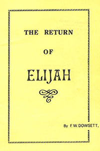 The Return Of Elijah - ACP - Our Library Digitized