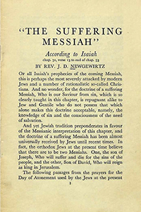 The Suffering Messiah - ACP - Our Library Digitized