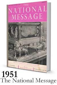 The National Message & Banner -1951 - ACP - Our Library Digitized
