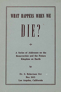 What Happens When We Die? - ACP - Our Library Digitized