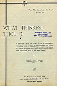 What Thinkest Thou? - ACP - Our Library Digitized